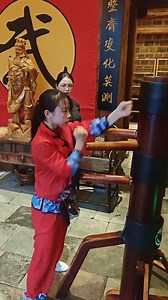 3.2M views · 78K reactions | #TuesdayMotivation: Learning is a constant process of discovery – a process without end. A young girl diligently practices Wing Chun using a wooden dummy. #martialarts #martialartslife #wushu #kungfu #wingchun #girlpower #trainingmotivation #wingchunkungfu #practicemakesperfect #詠春 | All about Martial Arts | Facebook