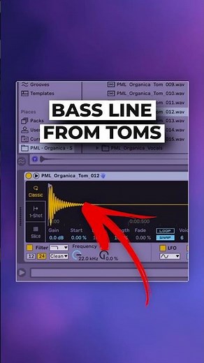 Build basslines from Toms 🔊