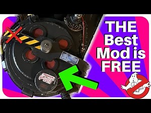 THE Best Mod is Literally FREE - HasLab Spengler Proton Pack - Cyclotron LED Diffuser Modification