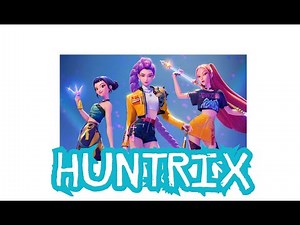 Color Me Happy- HUNTRIX coloring page.