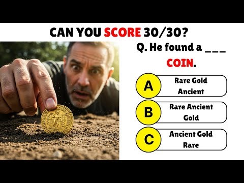 Adjective order — the English grammar rule everyone forgets! 🌍💡