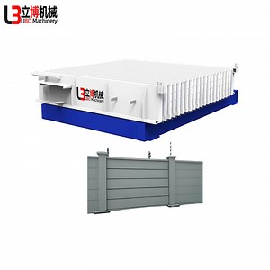 [Hot Item] High-Density Automatic Precast Concrete Column Hollow/Solid Soundproof Fireproof Wall Panel Fence Equipment Price for Construction Sites