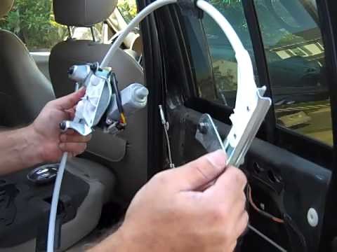 Replacing Power Window Regulator in 2003 Jeep Liberty