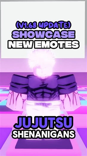 JJS Emotes V1.68 (Jujutsu shenanigans) #jujutsushenanigans #roblox