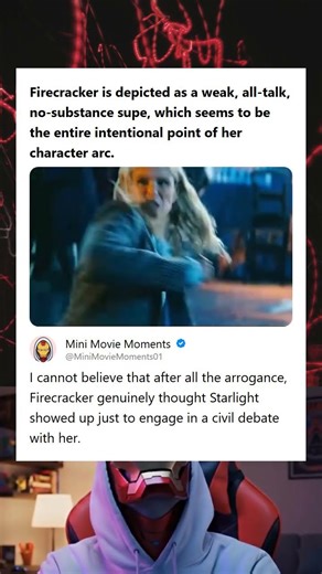 Firecracker Is Characterized as a Weak Supe Who Is All Talk and No Actual Power