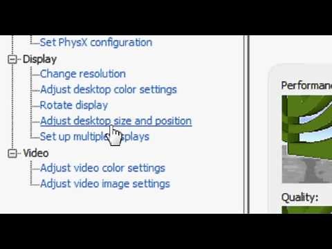 How to make your video games play Full Screen on your PC with Nvidia GEFORCE graphic card