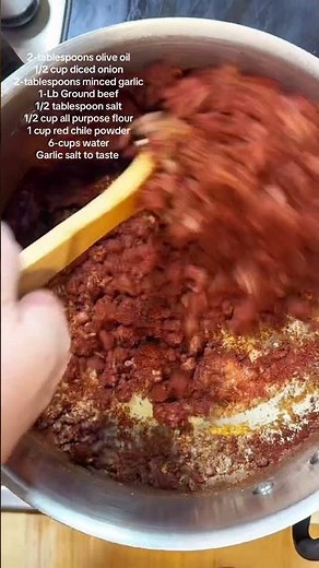 Red Chile with Chimayo Chile Powder!#cooking #recipe #food #newmexicanfood #easyrecipe