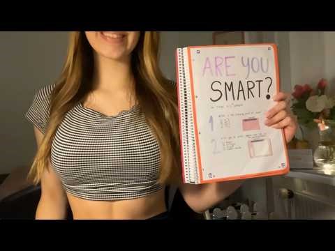 asmr are you smarter than a 5th grader quiz 📚🧠