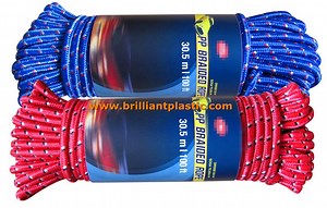 [Hot Item] PP Diamond Braided Rope, PP Solid Braided Plastics Reel Packing Plastics Rope Nylon Rope