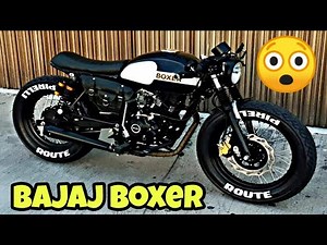 Modified Bajaj Boxer 150 Into CafeBrat Style By ZDR Custom Moto |मॉडिफाइड बजाज बॉक्सर 150cc