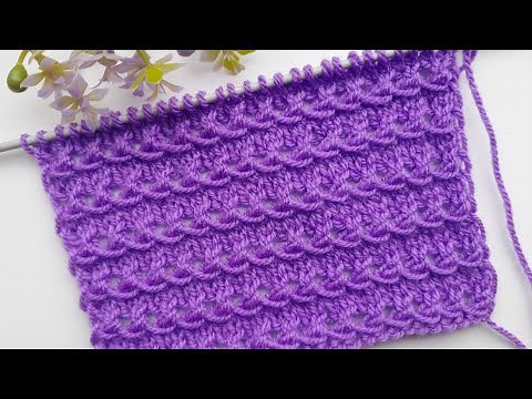 Easy And Beautiful Knitting Pattern