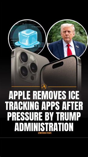 Woxmax | Apple strikes again! Apple has officially removed ICEBlock and other tracking apps from the App Store, citing privacy and security... | Instagram