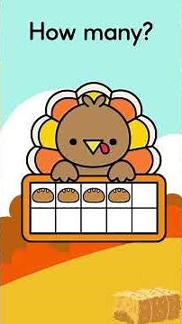 Ten Frame Counting Practice | Early Math Thanksgiving Activity
