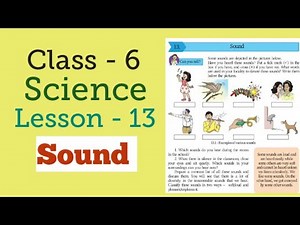 Class 6 Science Lesson 13 Sound explanation | Maharashtra Board.
