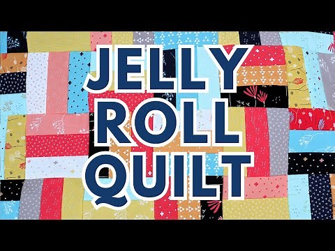 EASY Classic Quilt Pattern Using Just One Jelly Roll