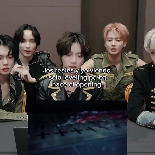 Solo Leveling Anime Opening Reaction | TXT Reacts to Solo Leveling!