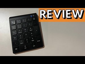 Bluetooth Number Pad 27Keys Wireless Numeric Keypad Portable with Shortcut External Numpad Keyboard