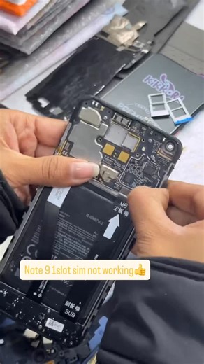 Monika Thakur on Instagram: "Redmi note 9 Sim 1slot Not Working 🫨 Problem solved😎"