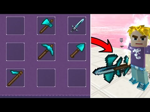 Crafting MULTI TOOLS in SkyBlock! (Blockman Go)