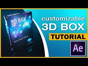 How to Create 3D BOX in After Effects - After Effects Tutorial (Part 01)