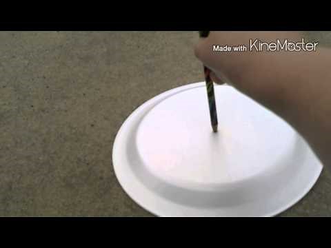 How to make a homemade sundial