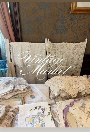 Traveling Back to the 1800s for a Vintage Market