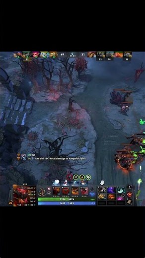 pos 3 difference in 7k MMR #dota2 #shorts #dota2memes #spongebobmemes