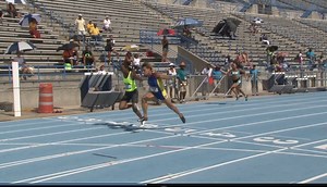 Le'Titia Wright competes in USATF Masters Championships