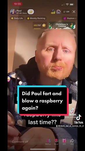 Did he fart again and blow another raspberry? 💨 #beautybeyondthe_eye #snapshoteye #beautybeyondtheeye #snapshoteyepaul #paulbreachlive #snapshoteye42 #jimmysavilewannabe #hammohotel #beautybeyondthe_eyecrust