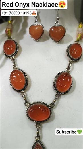 Red Onyx Women Nacklace😍 | crystal Nacklace #nackless #women #ytshorts #shorts #trending #crystals