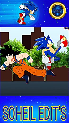 BEST TEAM UP💪💀#sonic #edit #dragonball #anime #animation #goku #dragonballz #sonicthehedgehog