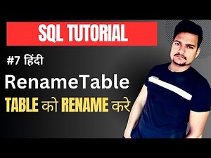 Rename Table in SQL Server | Part - 7