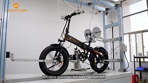 ADO Ebike guarantees that every bike from ADO will pass 100% of the test requirements, making it the cornerstone of your short-distance travel. 👉 More info: https://bit.ly/3f5R0dl | ADO E-BIKE