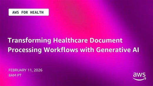 Transforming Healthcare Document Processing Workflows with Generative AI | Raghavarao S