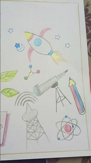 Science poster drawing||Science drawing ideas||
