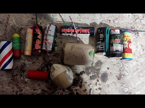 Lighting The Loudest Fireworks You Can Buy