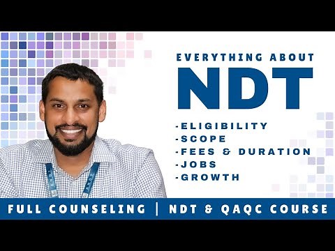 Nondestructive Testing | NDT Course Full Counseling | NDT & QAQC Course Fees and Benefits #andt #ndt