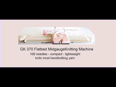 Setting Up the GK 370 Knitting Machine