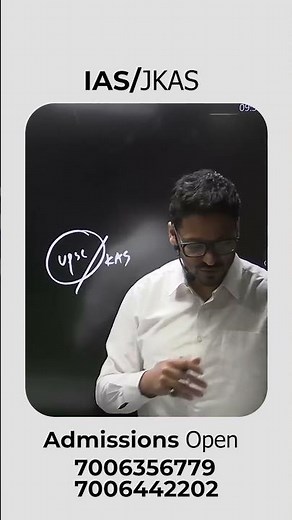 Approach To Syllabus: IAS/ KAS Admissions Open