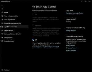 Smart App Control - Fitur Yang Hanya Aktif Jika Pengguna Clean Install Windows 11