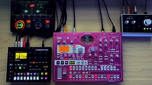 7.4K views · 87 reactions | Hello people! Here is my live session improvising sound using instruments: 論 Korg Electribe EXS for Kick, Snare Fills, Hi-hats, Percussion oneshots and Top loops/  Elektron Digitone for sound designing Bass, Rhythm Synth, Chords (Harmony) and Arpeggios/  Boss RC-202 for Playing / chopping vocals and adding effects/ What you hear is the raw sound from drum machine and synth. Enjoy the digitallll heat! | Nu Sky | Facebook