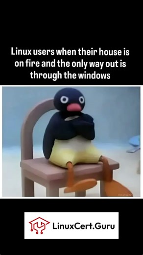 Linux Users When the Only Way Out Is Windows 😂🐧 | Linux Meme