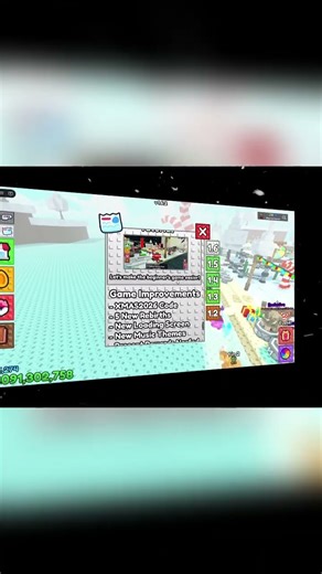 Winter Update in the Hype Game | #roblox #robloxstudio #gamedev #devblog #dev #xmas #newyear #rbxl