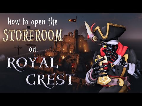 How to open the Storeroom on Royal Crest Fortress during The Smugglers' Heist Event | Sea of Thieves