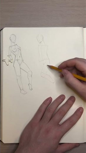 Beginner´s Figure Drawing Practice #2