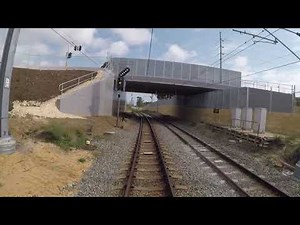 Transperth A series cab view Perth to Showgrounds - Perth Royal Show week - Real time