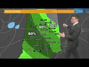 Rain zones today, then severe storms possible Friday night across Indiana | Morning Update