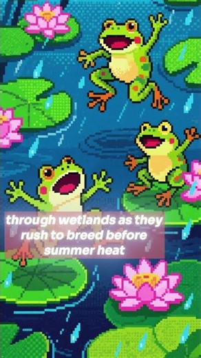 Springtime Survivors: How These Animals Come Alive When the World Wakes Up #spring #wildlife