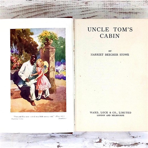 Uncle Tom’s Cabin by Harriet Beecher Stowe — 1947 Classic American Literature - Etsy UK