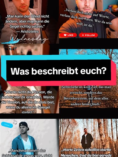 ​„Wer kennt’s? Welcher Moment davon beschreibt euer Leben aktuell am besten 1-6? #recap #videozusammenfassung #bestof #highlights #rückblick